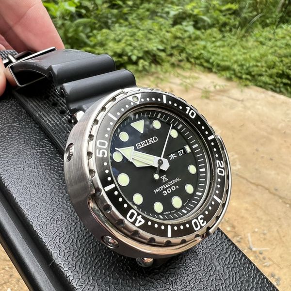 FS Only SEIKO Tuna SBBN045 w extra straps 695 shipped WatchCharts Marketplace