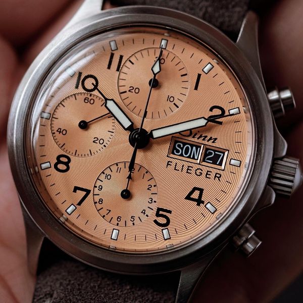 [WTS] Sinn 356 Pilot "Copper Dial" on strap | German only/Acrylic ver ...