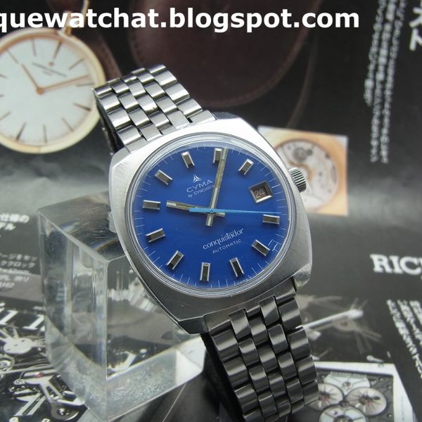 CYMA BY SYNCHRON CONQUISTADOR 17 JEWELS AUTOMATIC WATCH | WatchCharts ...