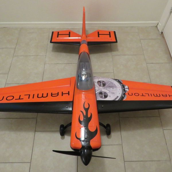 Rare HAMILTON WATCH BIG MODEL PLANE - 58" x 55" - Very Cool! | WatchCharts