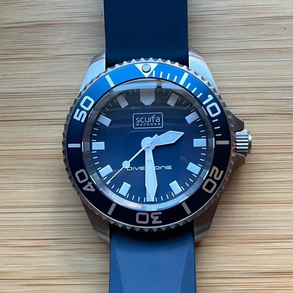 FS Scurfa Diver One Titanium D1-500 ND713 Blue | WatchCharts