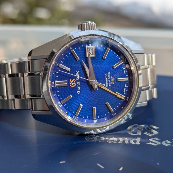FS: Grand Seiko SBGJ261 Blue Peacock GMT Full Set! | WatchCharts ...