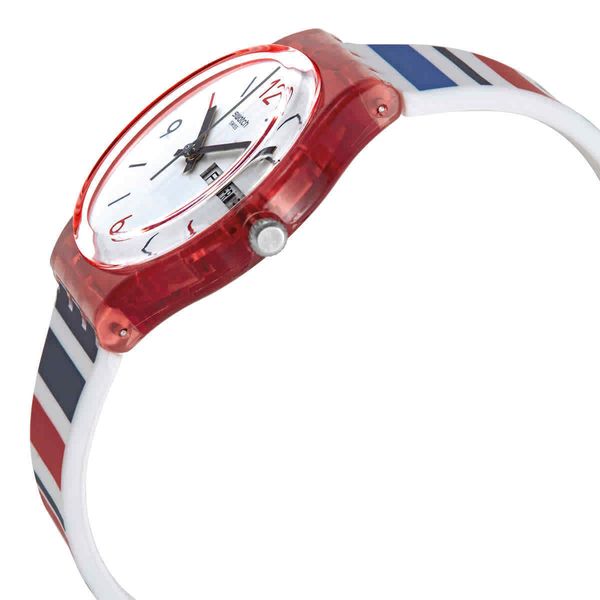 Swatch Sea Barcode Quartz White Dial Unisex Watch GR712 | WatchCharts ...