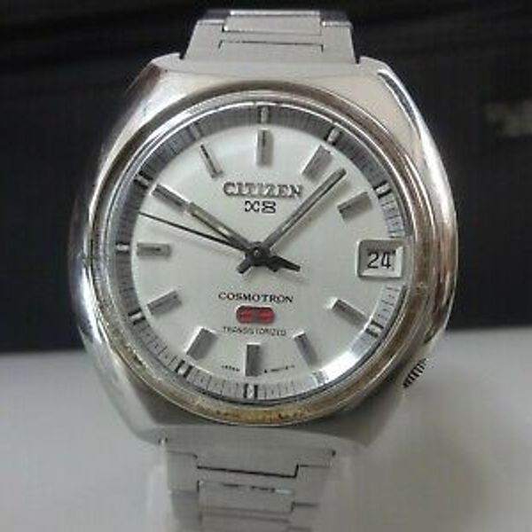 Vintage 1970 CITIZEN Electronic watch [X8 COSMOTRON Date] Cal.4840 new battery | WatchCharts ...