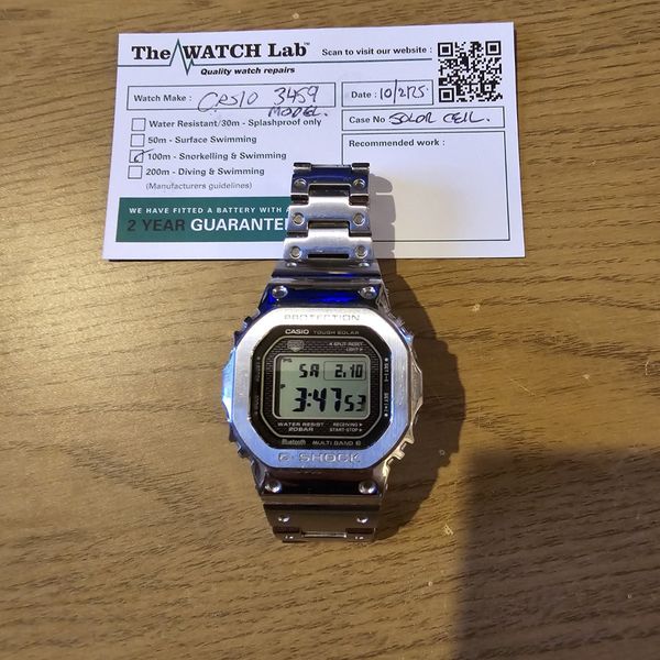 Casio G-Shock GMW-B5000 Solar Bluetooth Wristwatch | WatchCharts ...