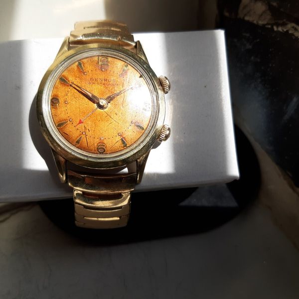 Vintage Benrus alarm watch working | WatchCharts Marketplace