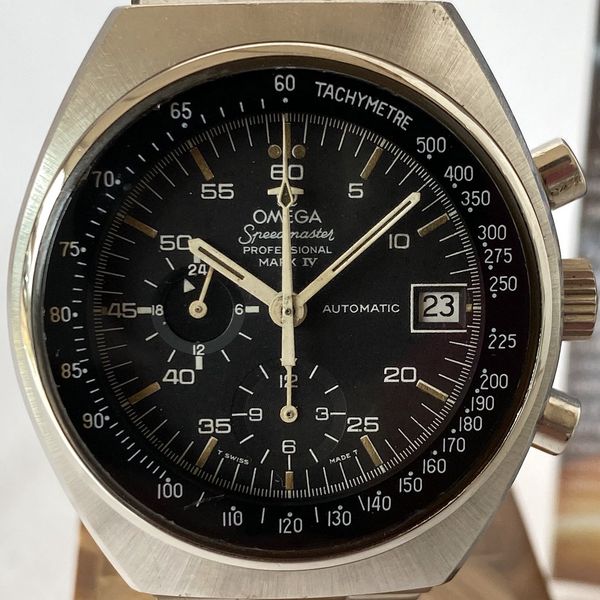 SOLD Omega Speedmaster Mark IV 176.009 Chronograph c. 1973 Steel 42 mm ...