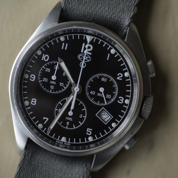 [WTS] CWC RAF Pilots Quartz Chronograph - $650 | WatchCharts Marketplace