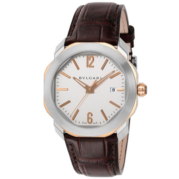 Bvlgari BVLGARI Octo Men's Watch Watch Automatic White OC41C6SPGLD ...