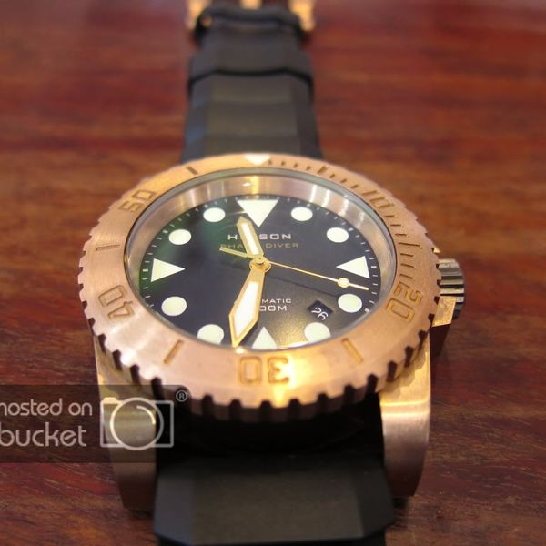 FS: Helson Shark Diver Bronze case and bezel | WatchCharts