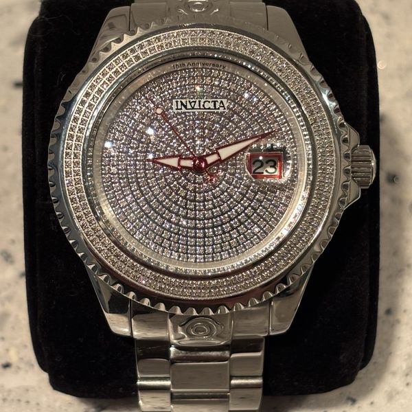 Invicta Grand Diver Diamond Pave Limited Edition #190/300 Model 43620 ...