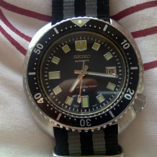 Seiko 6309 with 6105 dial and hands | WatchCharts Marketplace