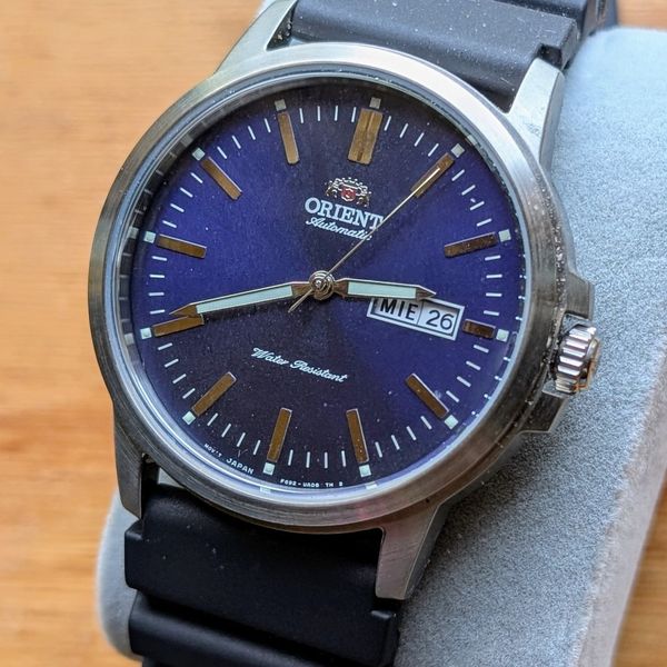 Orient Commuter Series Blue Dial Automatic Watch RA-AA0C02L ...