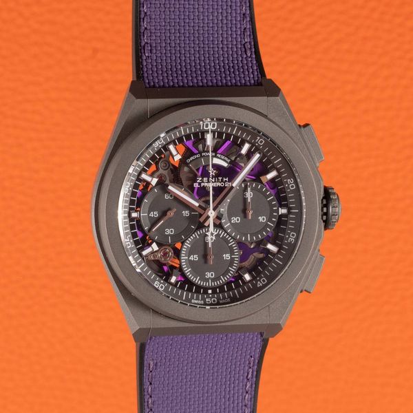 FS: Zenith Zenith Defy El Primero 97.9001.9004180.R922 Purple ...