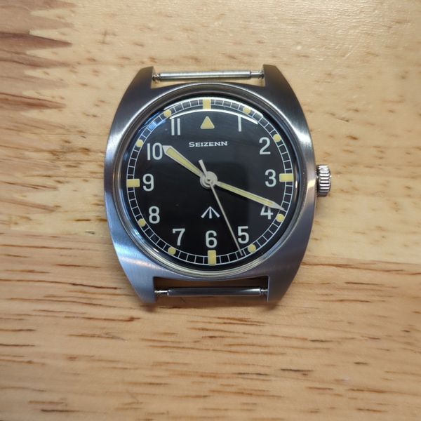 W10 / Pioneer Pilot Military Homage Watch Mechanical Maratac mil strap ...