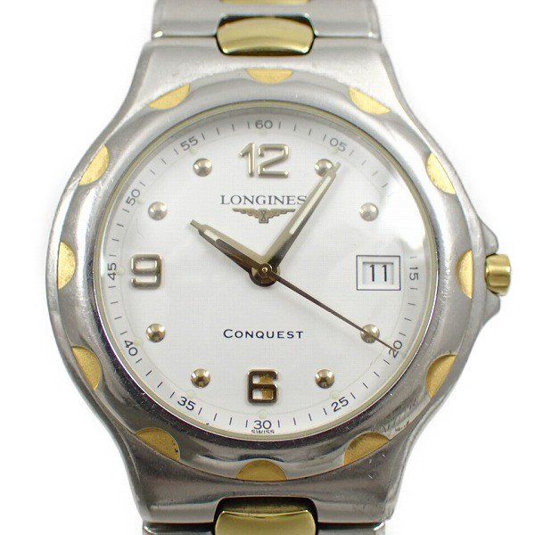 [Used] [Battery replaced] Longines Conquest Quartz Men's Watch ...