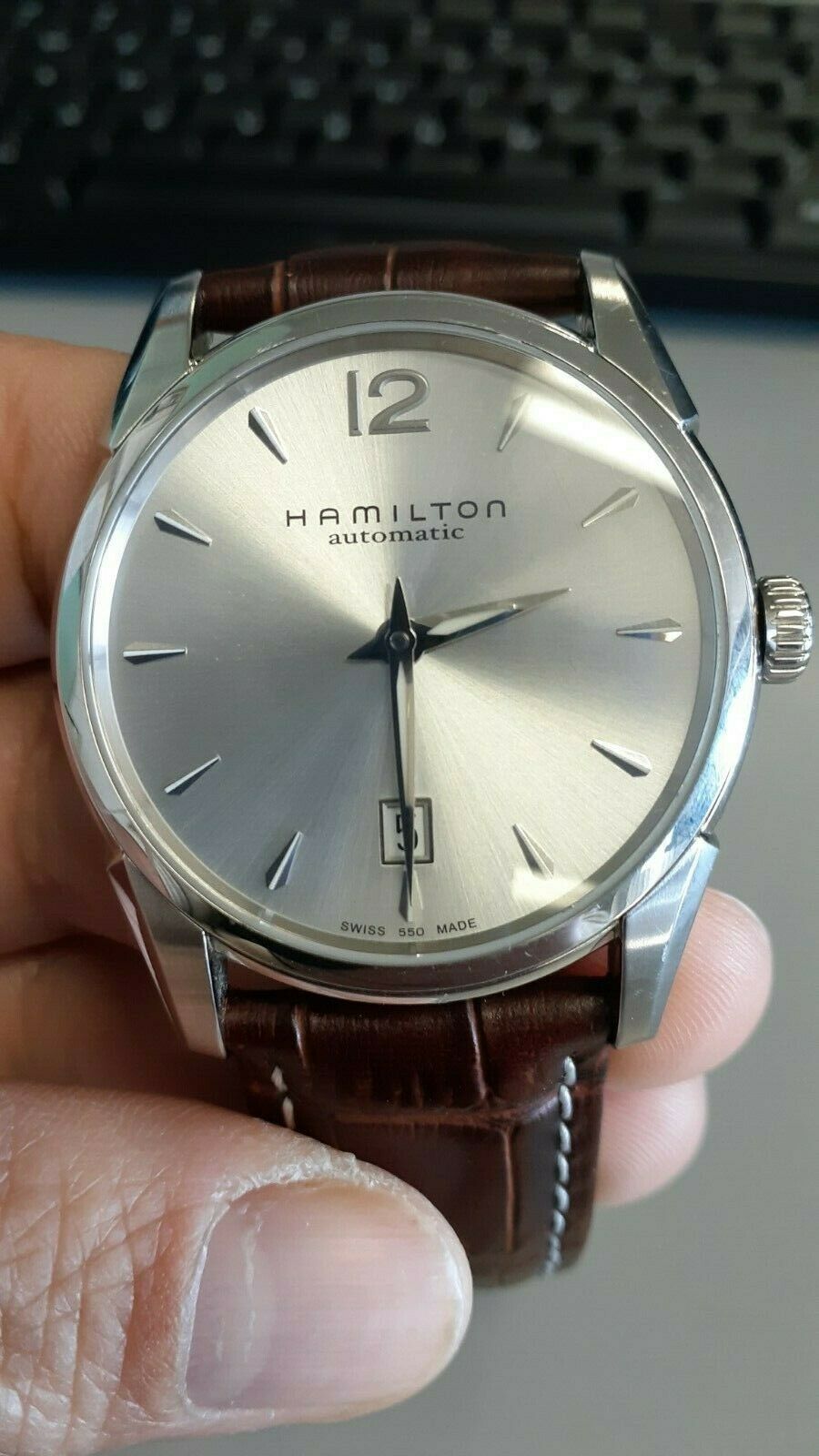 Hamilton Jazzmaster Thinline Automatic Men's Watch - H385150 | WatchCharts