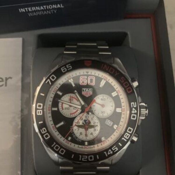 Tag Heuer Men's Formula 1 Indy 500 Quartz Chronograph 43mm, New ...