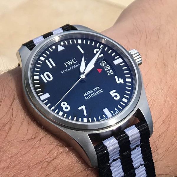 FSOT: IWC Mark XVII 17 - Excellent condition, full B&P in NYC ...