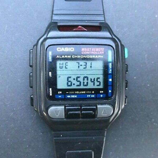 CASIO CMD-30B (1173) TV Wrist Remote Controller 38mm watch - New ...