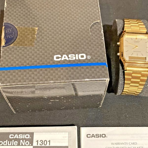 Casio Analogue Digital Mens Quartz Watch 1301 AQ-230 - In Box ...