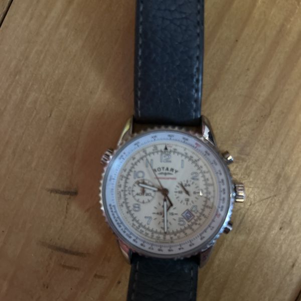 Rotary Chronospeed Cream Men's Watch - GS03447-08 | WatchCharts Marketplace