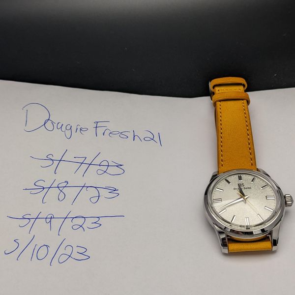[WTS] Grand Seiko SBGW281 - + Extra Strap - Price Reduced | WatchCharts