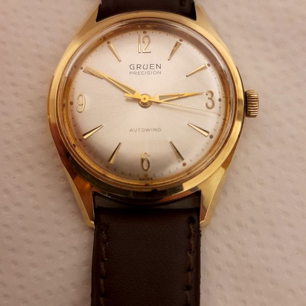 Vintage Gruen Precision Autowind Gents Watch | WatchCharts Marketplace