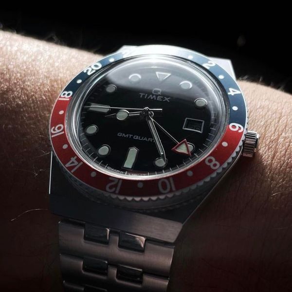 [WTS] Timex Q Pepsi GMT - near mint, unworn bracelet | WatchCharts ...