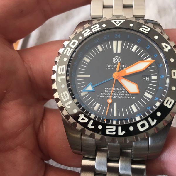 FS: Deep Blue Master 2000 (M2K) GMT - 10 Year Anniversary Edition ...