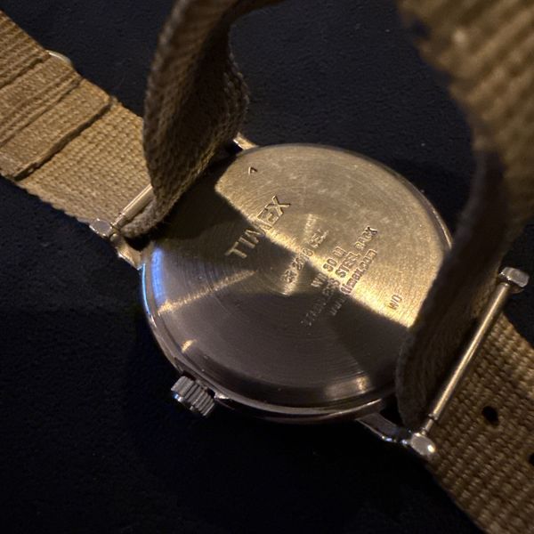 Timex Menâ s Indiglo Watch M904 WR 50M Vintage, Stainless Steel Back ...