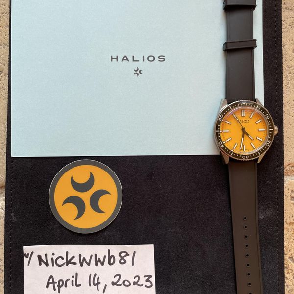 [WTS] [WTT] Halios Seaforth IV Titanium Bahama Yellow (unworn and full ...