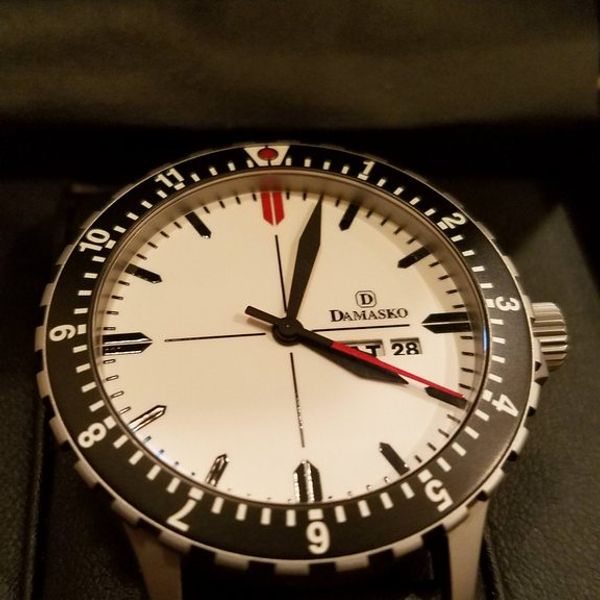 RELIST - FOR SALE - DAMASKO DA-45 - NEAR MINT, WITH BRACELET & LEATHER ...