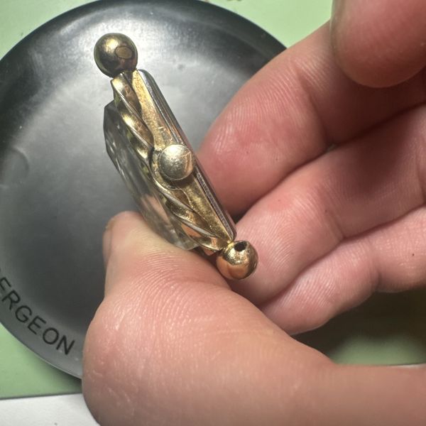 Absolutely Stunning Vintage Omega Square Case With Amazing Crystal ...