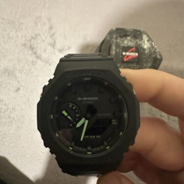 Casio G-shock GA 2100 Black Octagon | WatchCharts Marketplace