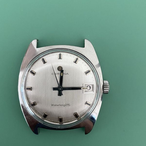 Vintage 32mm Certina Waterking 215 mechanical watch 25-661 movement | WatchCharts Marketplace