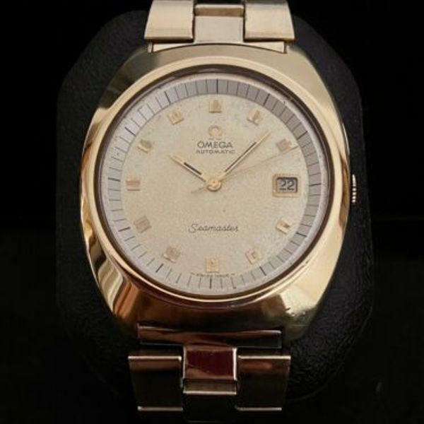 1970 Omega Automatic Seamaster Watch Gold Plated | WatchCharts