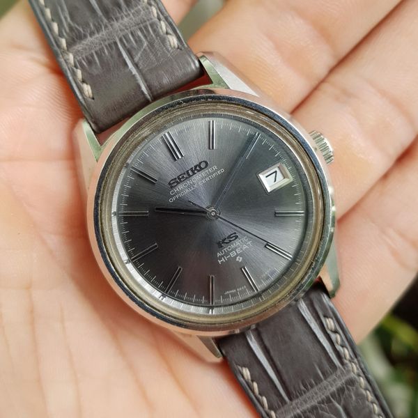[WTS] King Seiko Chronometer 5625-7040 rare Grey Dial | WatchCharts Marketplace