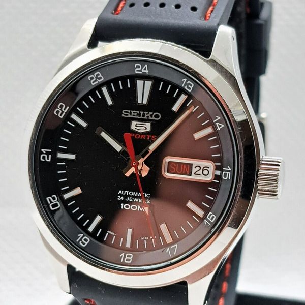 Seiko 5 Sports Automatic Watch SRP265K1 - 4R36 movement | WatchCharts ...