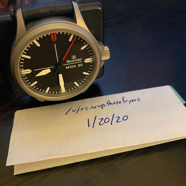 [WTS] Damasko DA34 - Lower Price! | WatchCharts Marketplace