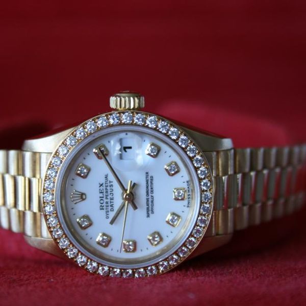 FS: Rolex Ladies Crown Collection President 69138 Complete ...