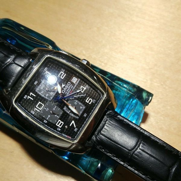 RARE CASIO oceanus OC-502 Men's Chronograph Alarm (2714)with screw down ...