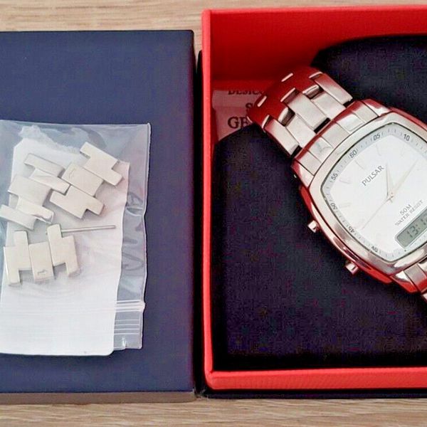 MENS WATCH PULSAR SEIKO ANA-DIGI V072-X006 RETRO RARE VINTAGE MANS WRISTWATCHES | WatchCharts ...