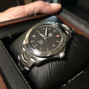 Tag Heuer Link GMT Automatic WJF2116-BA0570 MSRP $2395 Tag Heuer Link GMT Automatic WJF2116-BA0570 MSRP $2395