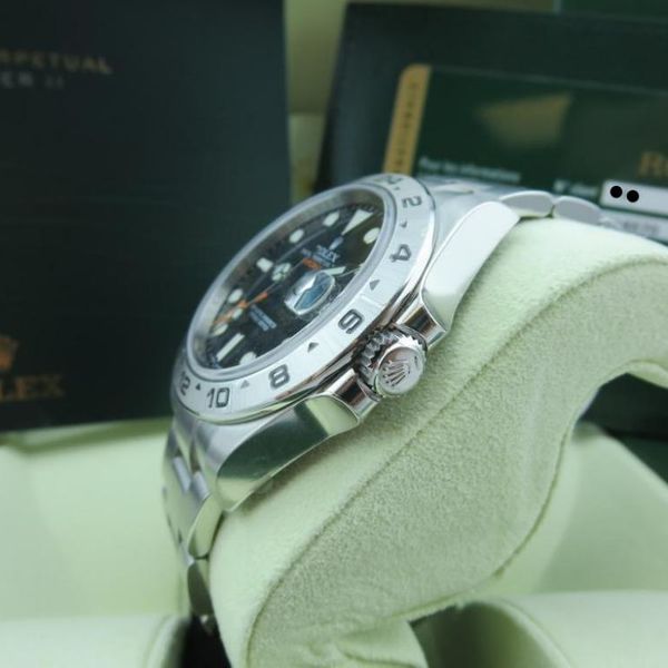 Fs: BNIB ROLEX EXPLORER II 216570 BLACK DIAL RANDOM SERIAL | WatchCharts