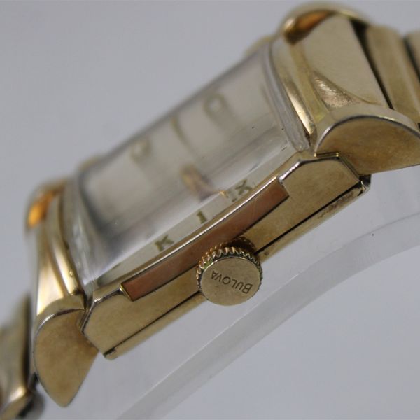 Bulova Jefferson 21 Jewel Cal. 1957 Orologio 8AC carica manuale placca ...