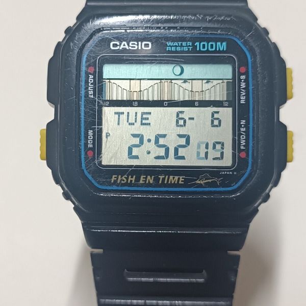 reloj casio vintage Casio FT-100W original de 1989 | WatchCharts ...