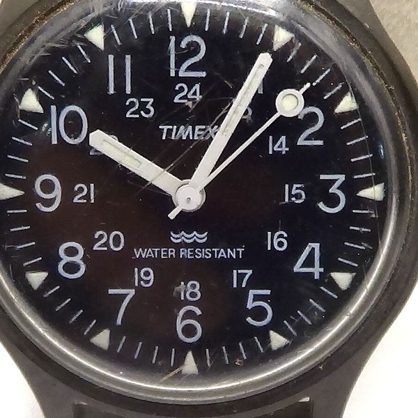 Timex 1991 Macgyver Camper Manual Wind Vintage Mens Watch Works ...