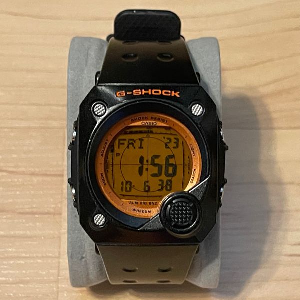 [WTS] Casio G-Shock G-8000B-4 “Sniper” Vintage Orange Black Digital ...