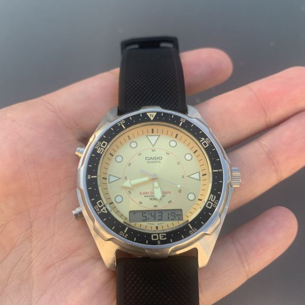 Casio “Arnie” AMW-320R. New battery, runs perfectly. | WatchCharts ...